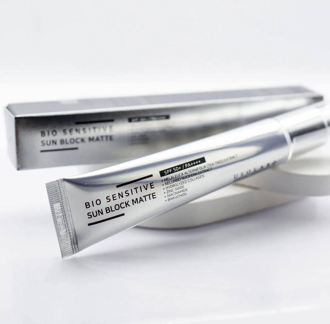 Review kem chống nắng Usolab Bio Sensitive Sunblock Matte